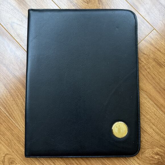 Accessories | San Jose State University Leather Padfolio 85 X 11 Black ...
